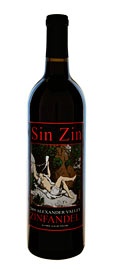 2009 Alexander Valley Vineyards Zinfandel Sin Zin, USA, California ...