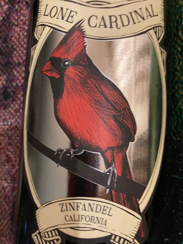 2020 Monarch Glen Zinfandel Lone Cardinal, USA, California, Central ...