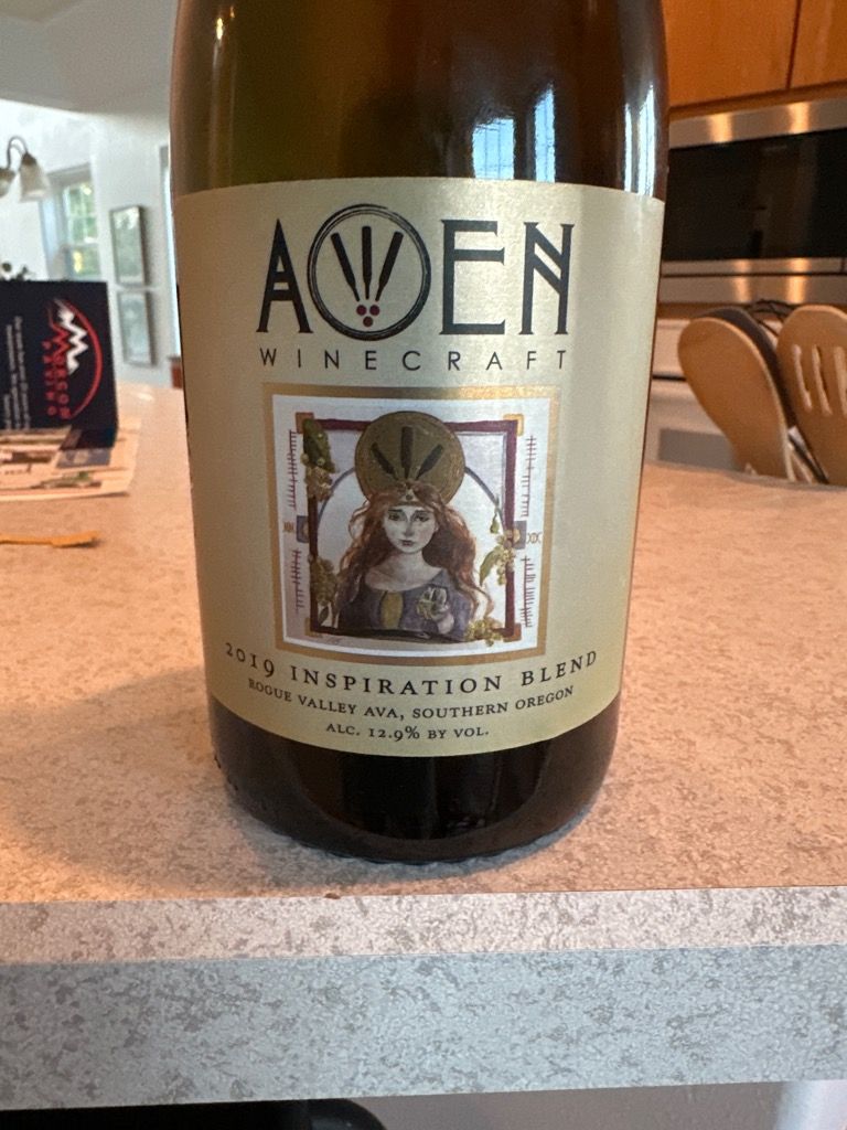2019 Awen Winecraft Inspiration Blend, USA, Oregon, Southern Oregon ...