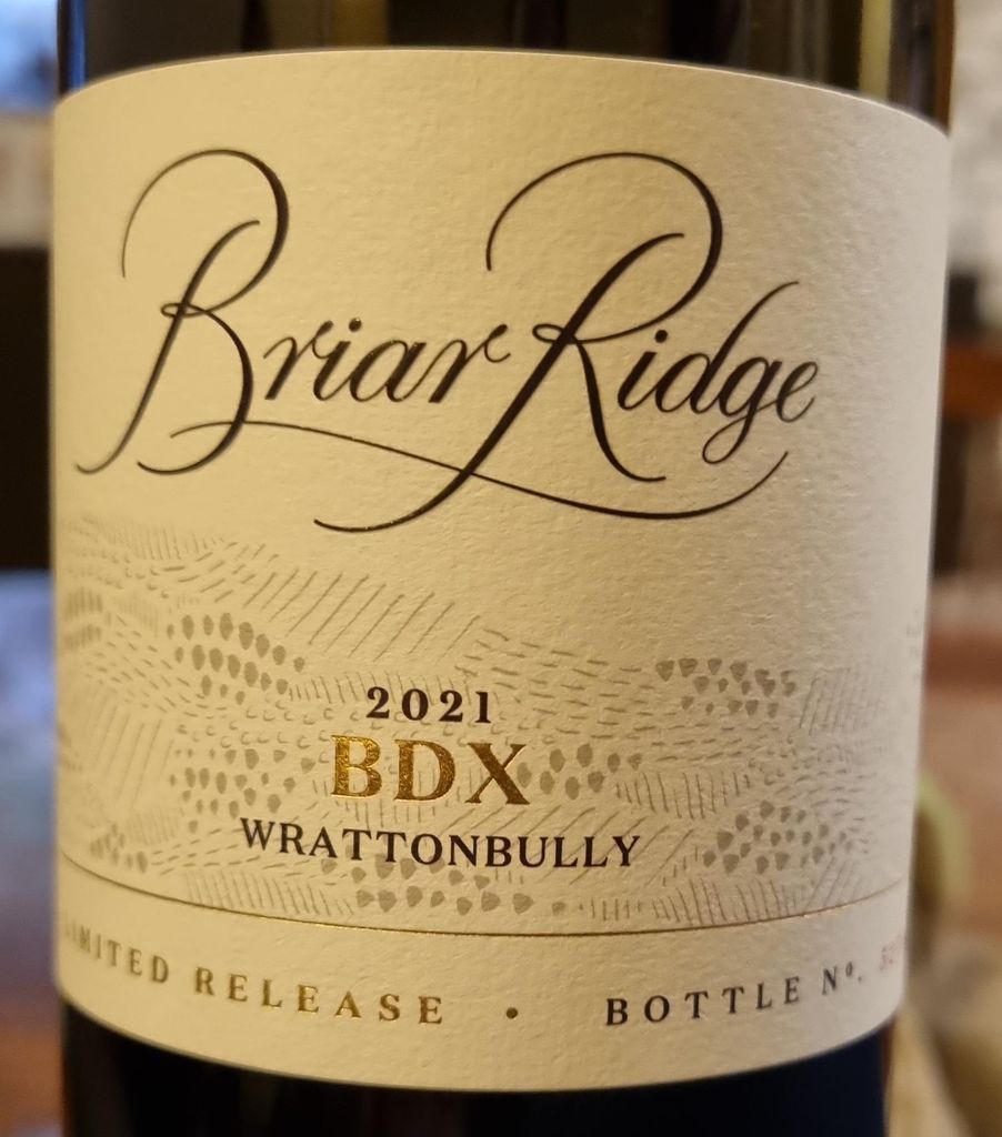 2021 Briar Ridge Vineyards BDX, Australia, South Australia, Limestone ...