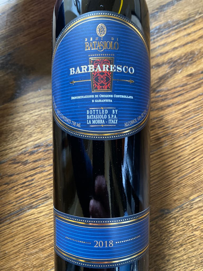 2018 Beni di Batasiolo Barbaresco, Italy, Piedmont, Langhe, Barbaresco ...