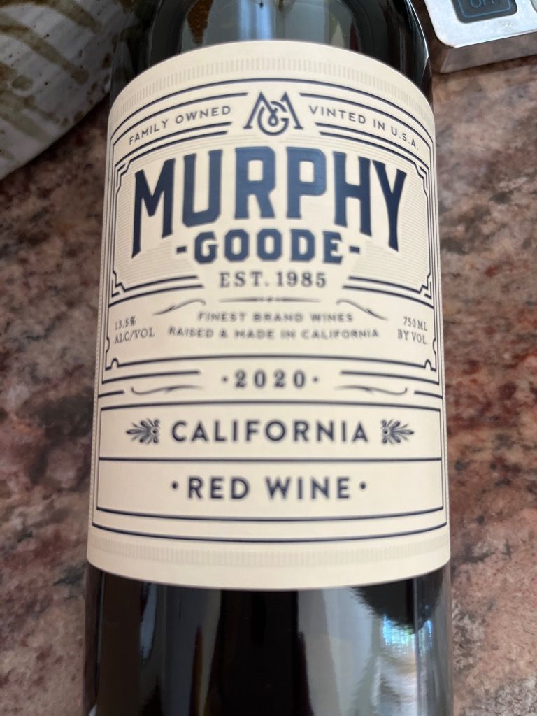 2020 Murphy-Goode Red Blend, USA, California - CellarTracker