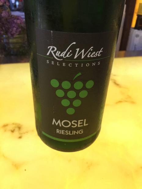 2016 Rudi Wiest Riesling, Germany, Mosel Saar Ruwer - CellarTracker