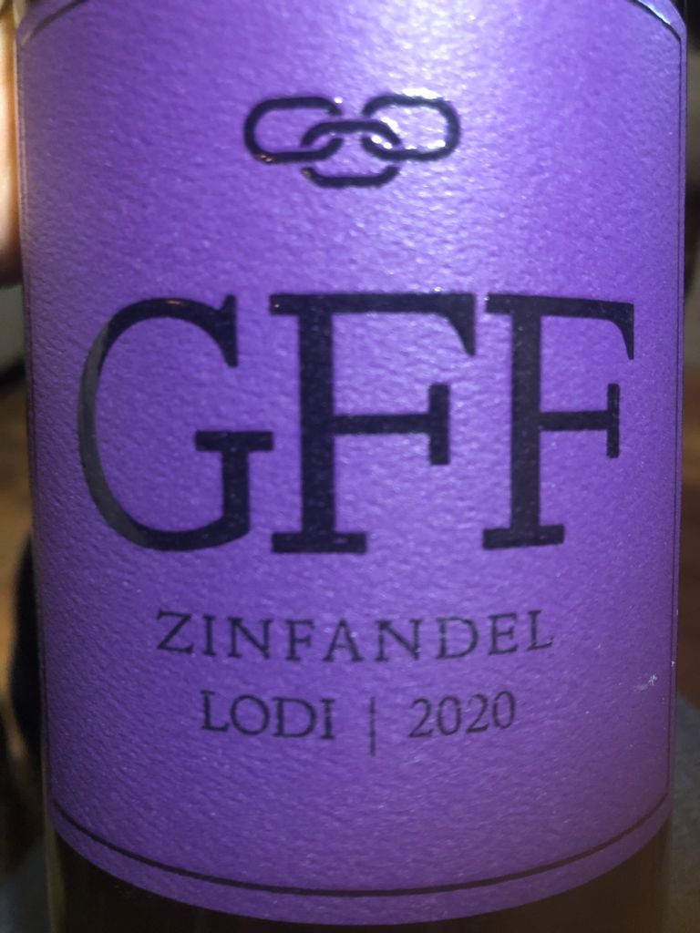 2020 GFF Zinfandel Kapiniaris, USA, California, Central Valley, Lodi ...