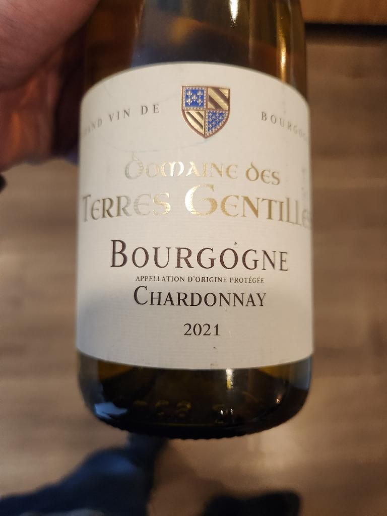 2021 Domaine des Terres Gentilles Bourgogne La Cadole, France, Burgundy ...