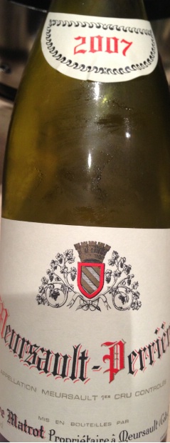 2007 Domaine Matrot Meursault 1er Cru Les Perrières, France, Burgundy ...