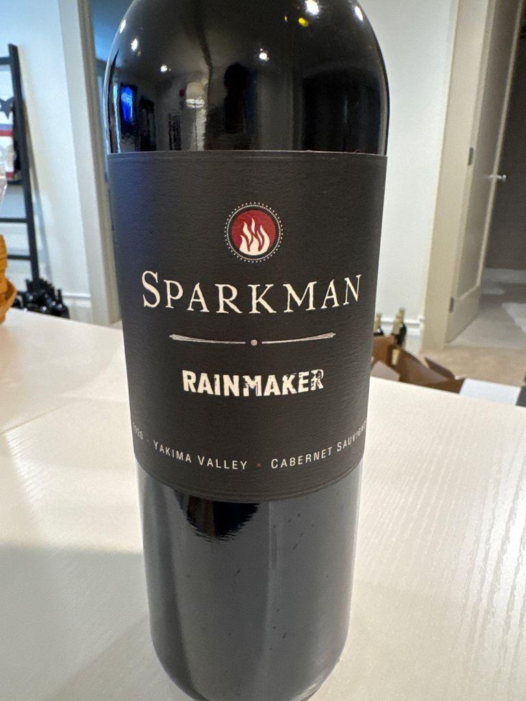 2020 Sparkman Cellars Cabernet Sauvignon Rainmaker, USA, Washington ...