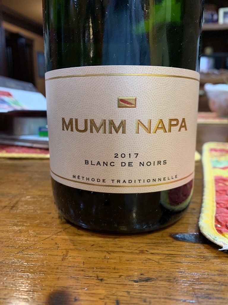 2017 Mumm Napa Blanc de Noirs, USA, California, Napa Valley - CellarTracker