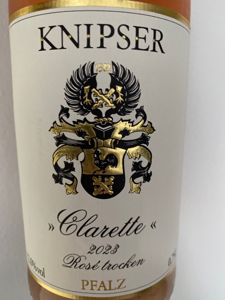 2023 Knipser Clarette Rose trocken QbA, Germany, Pfalz - CellarTracker