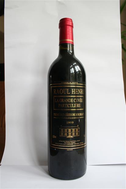 Raoul Henri - CellarTracker