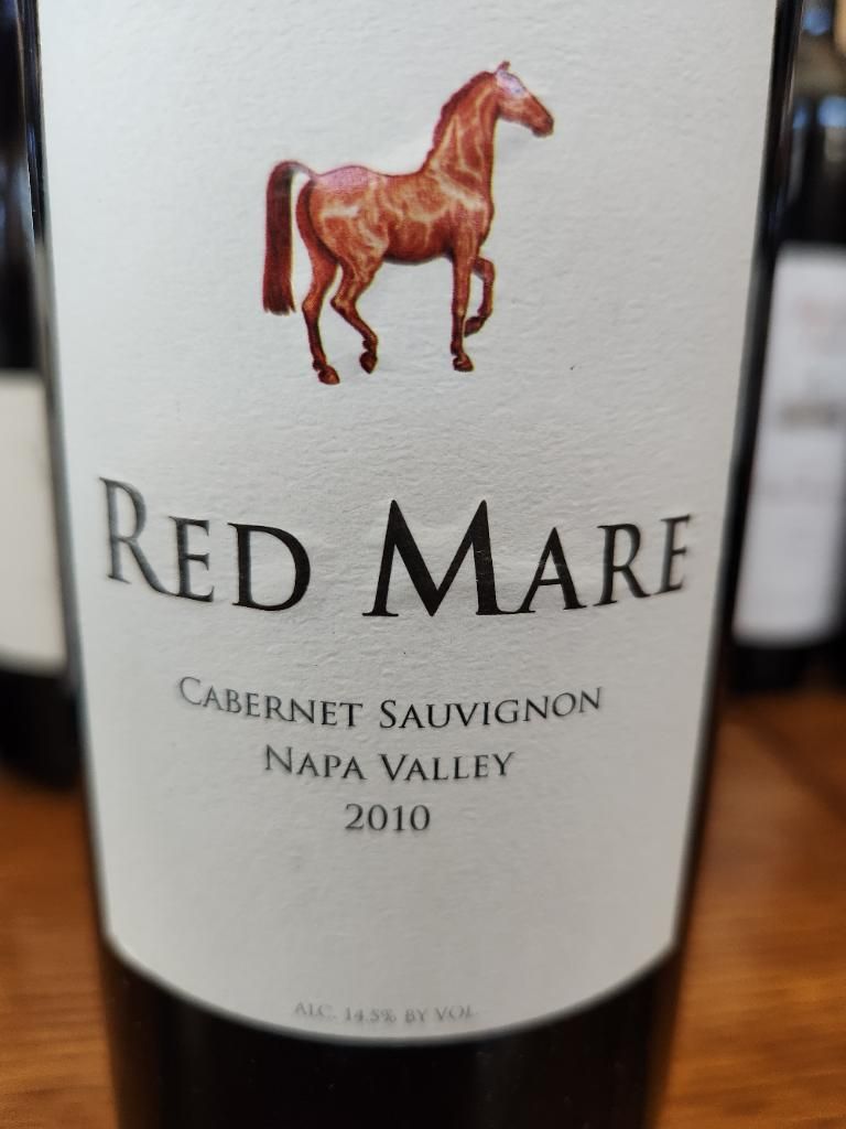 2010 Red Mare Cabernet Sauvignon, USA, California, Napa Valley ...
