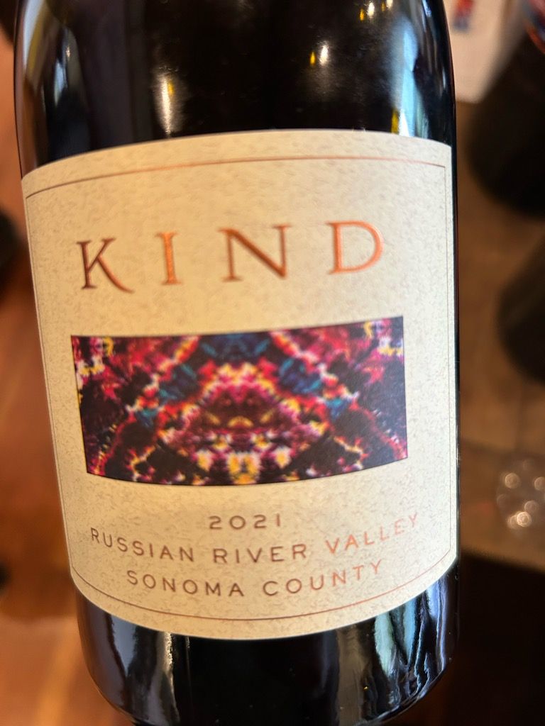2021 Kind Cellars Pinot Noir, USA, California, Sonoma County, Russian River Valley - CellarTracker