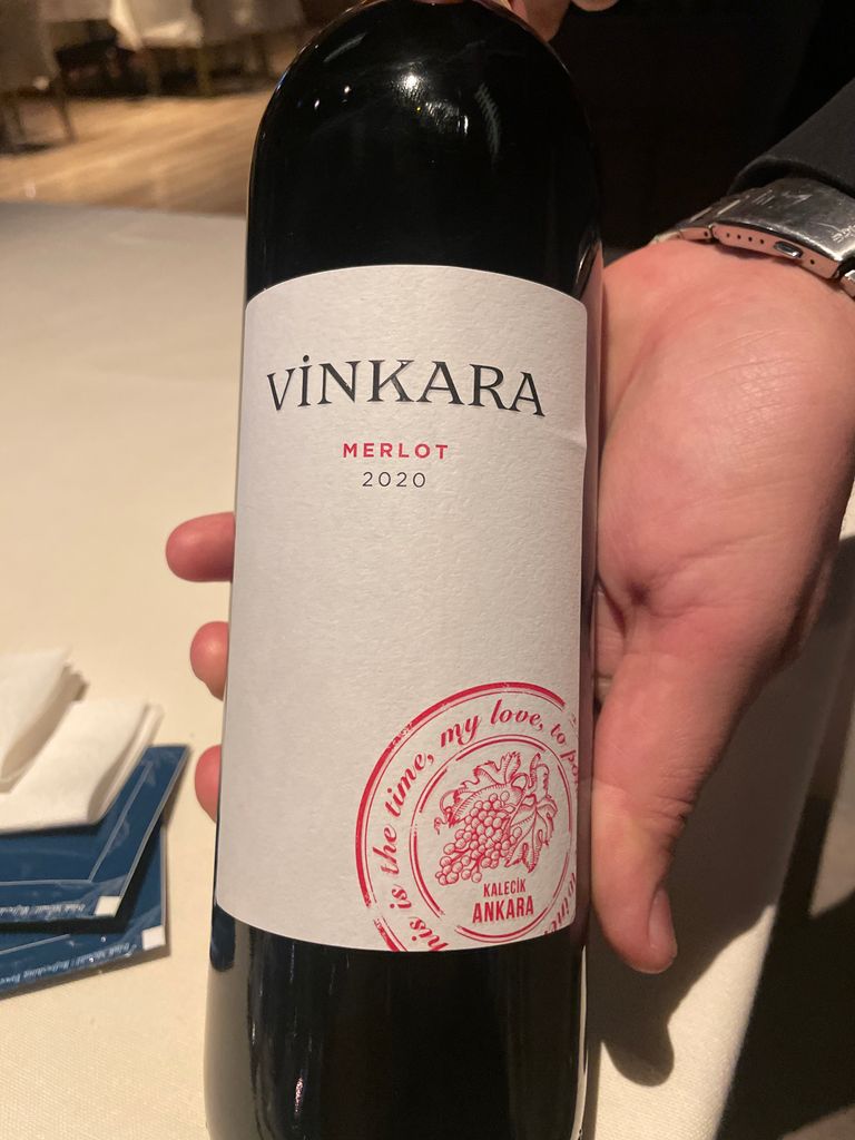 2020 Vinkara Merlot Doruk, Turkey - CellarTracker