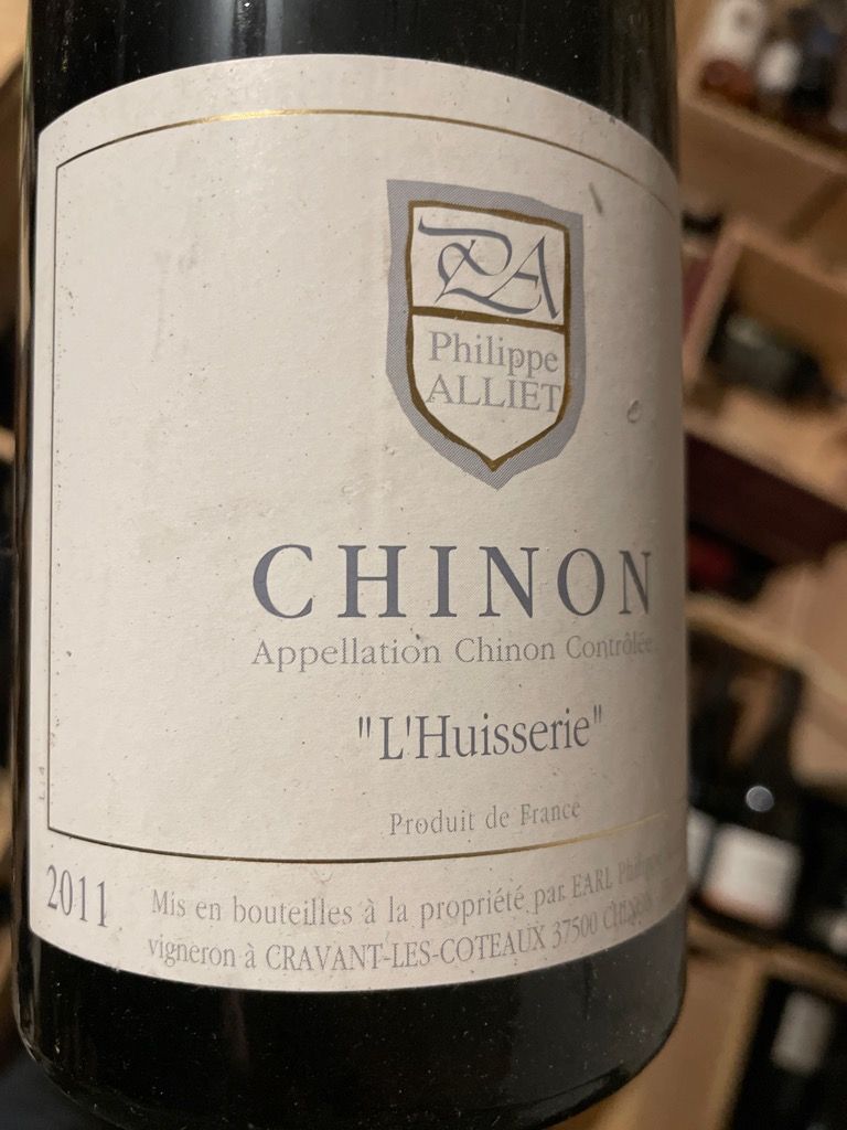 2011 Philippe Alliet Chinon l'Huisserie, France, Loire Valley, Touraine ...