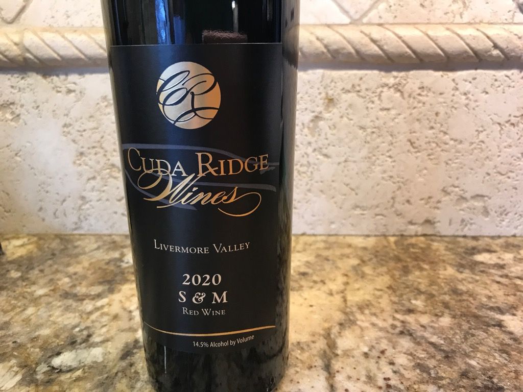 2021 Cuda Ridge Wines S & M; Sangiovese & Malbec, USA, California, San ...