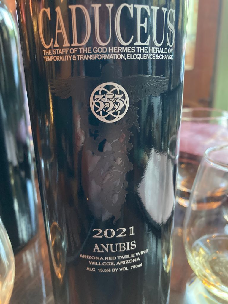 2021 Caduceus Cellars Anubis, USA, Arizona, Yavapai County - CellarTracker