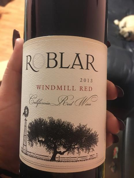 2013 Roblar Windmill Red, USA, California - CellarTracker