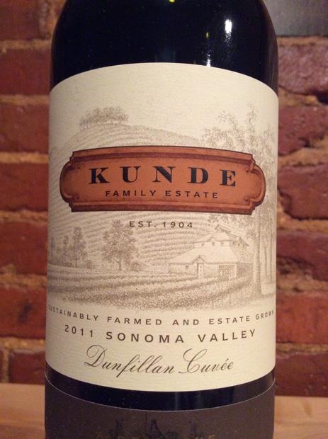 2011 Kunde Estate Dunfillan Cuvee, USA, California, Sonoma County ...