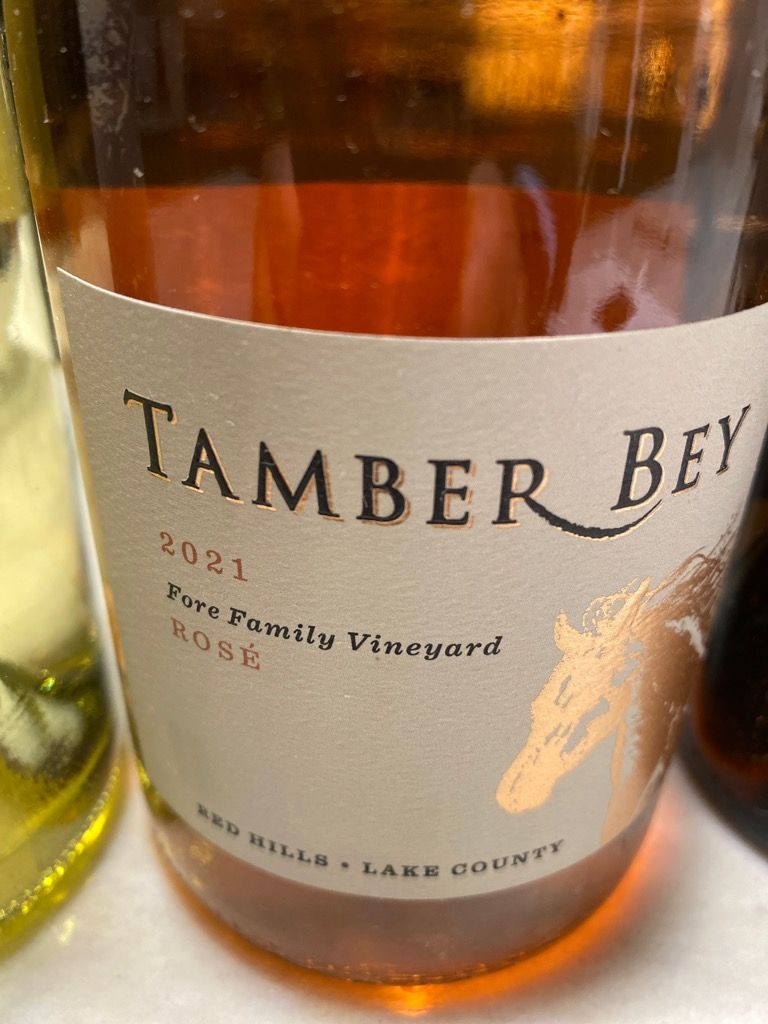 2021 Tamber Bey Rosé Fore Family Vineyard, USA, California, North Coast ...