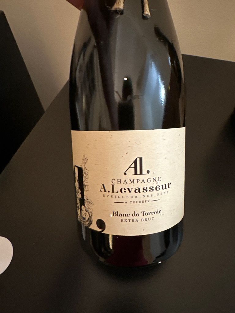 2017 Albert Levasseur Champagne Blanc de Terroir Extra Brut, France ...