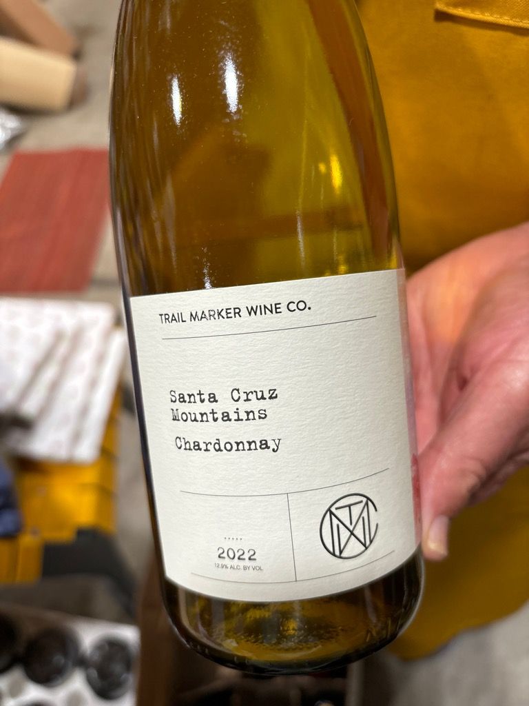 2023 Trail Marker Wine Co. Chardonnay, USA, California, Santa Cruz Mountains - CellarTracker