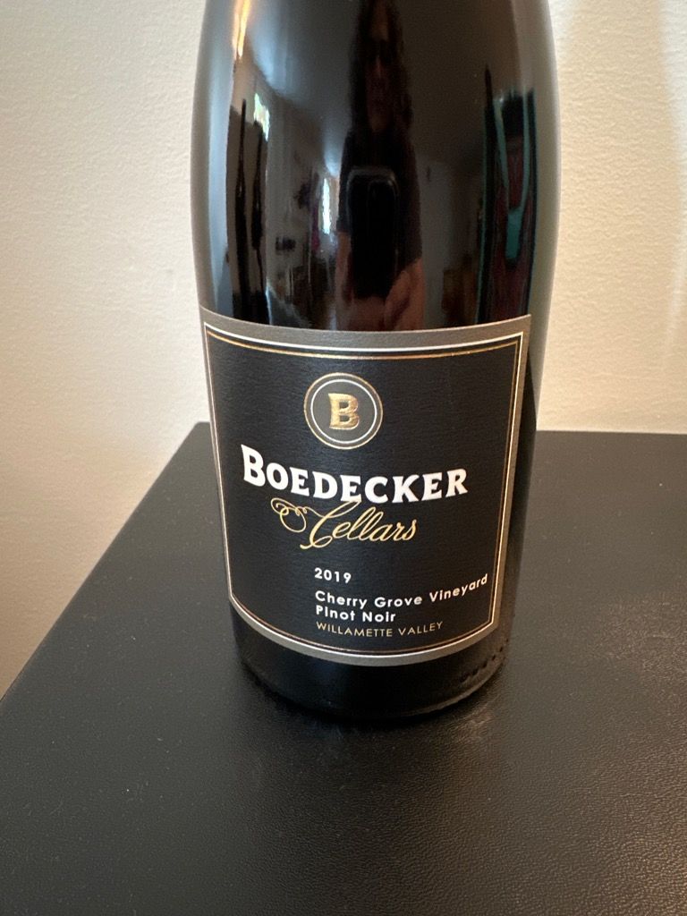 2022 Boedecker Cellars Pinot Noir Cherry Grove Vineyard, USA, Oregon ...