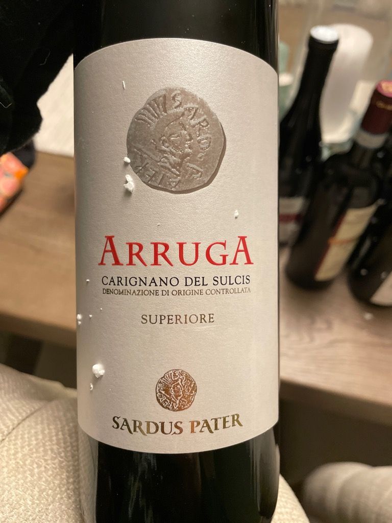 2018 Cantine Sardus Pater Carignano del Sulcis Superiore “Arruga ...