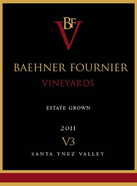 2012 Baehner Fournier Vineyards V3, USA, California, Central Coast ...
