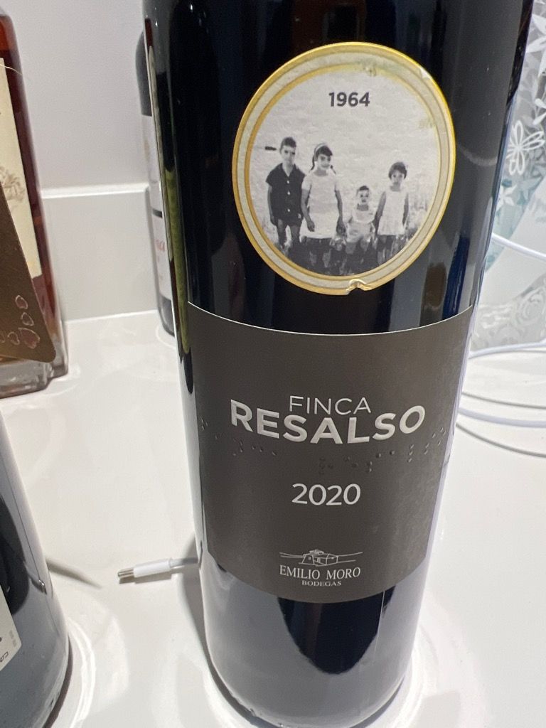 2020 Bodegas Emilio Moro Ribera del Duero Finca Resalso, Spain ...