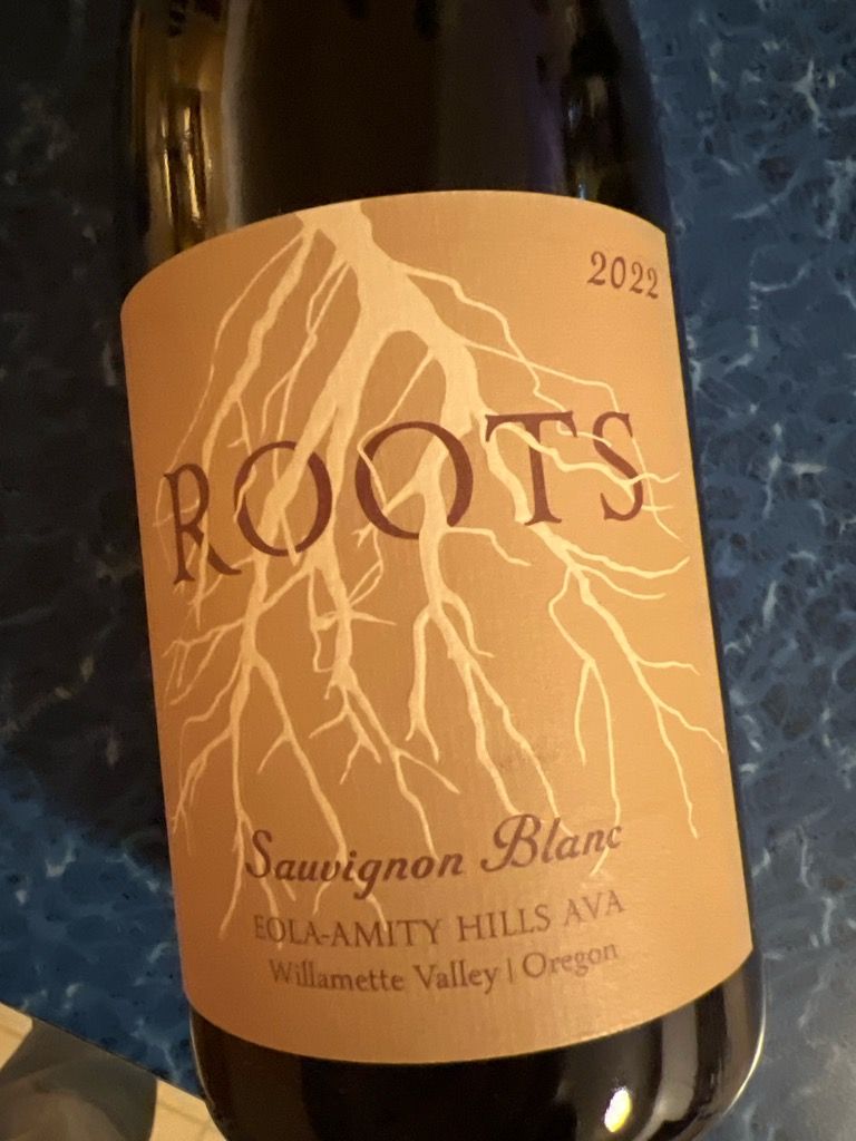 2022 Roots Wine Co. Sauvignon Blanc Willamette Valley, USA, Oregon ...