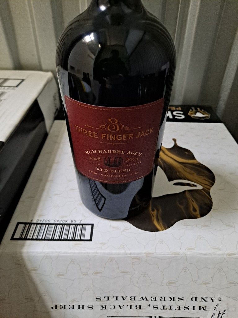 2021 Three Finger Jack Cellars Rum Barrel Aged, USA, California ...