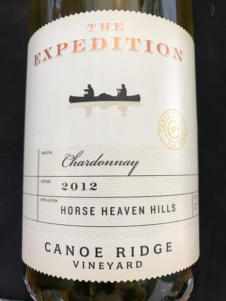 2012 Canoe Ridge Chardonnay The Expedition, USA, Washington, Columbia ...