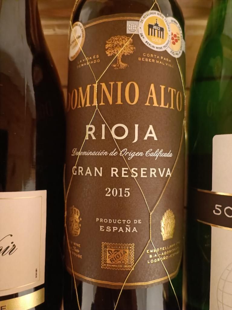 2015 Dominio Alto Rioja Gran Reserva, Spain, La Rioja, Rioja ...