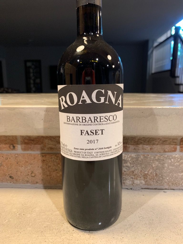 2017 Roagna Barbaresco Faset, Italy, Piedmont, Langhe, Barbaresco ...