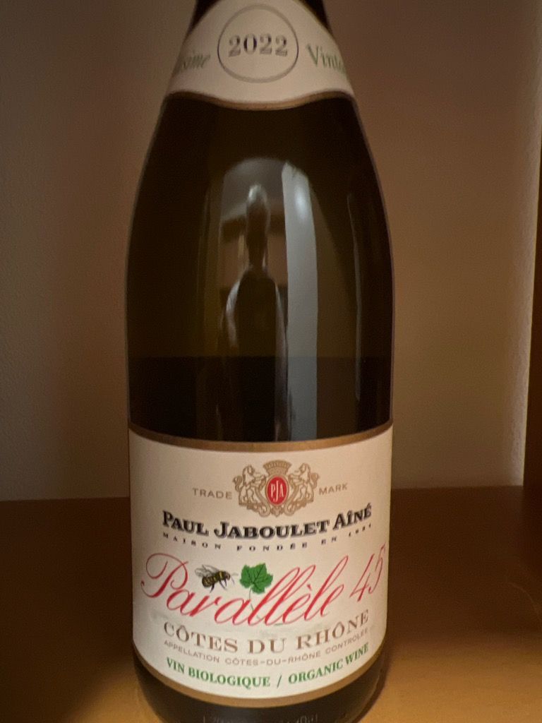 2022 Paul Jaboulet Aîné Côtes du Rhône Blanc Parallèle “45”, France ...