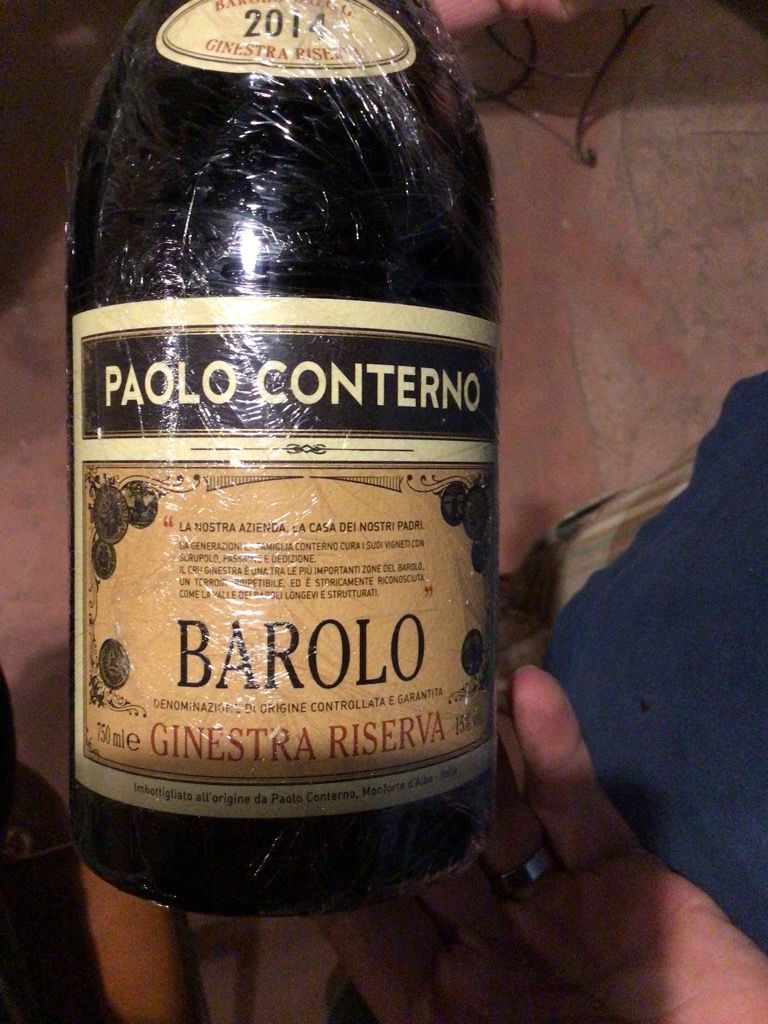 2014 Paolo Conterno Barolo Riserva Ginestra, Italy, Piedmont, Langhe ...