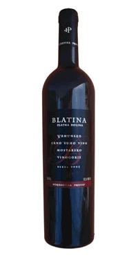2017 Hercegovina Produkt Blatina Zlatna Dolina, Bosnia-Herzegovina ...