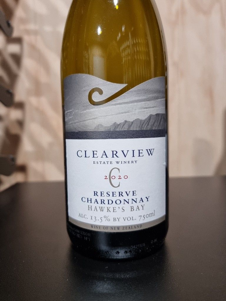 2020 Clearview Estate Chardonnay Reserve, New Zealand, North Island ...