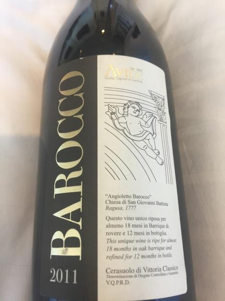 2011 Avide Cerasuolo di Vittoria Barocco, Italy, Sicily, Cerasuolo di ...