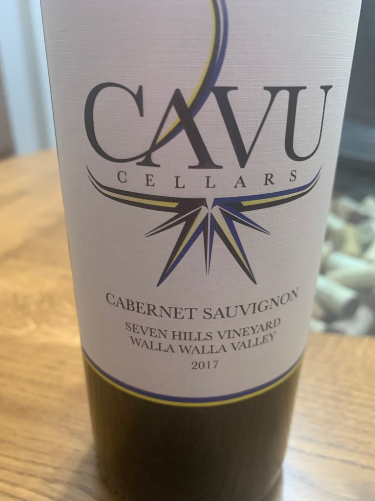 2020 Cavu Cellars Cabernet Sauvignon Seven Hills Vineyard, USA, Washington, Columbia Valley ...