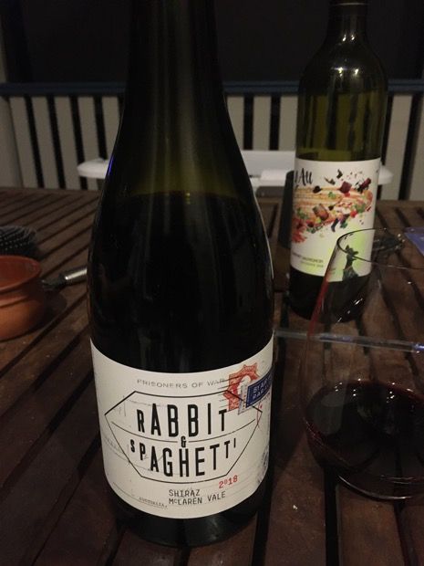 2018 Adam Barton Shiraz Rabbit & Spaghetti Barossa Valley, Australia ...