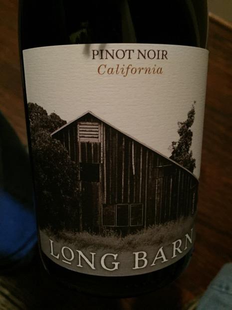 2013 Long Barn Pinot Noir, USA, California, Napa Valley - CellarTracker