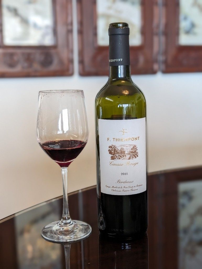 2018 Francois Thienpont Bordeaux Causse Rouge, France, Bordeaux ...