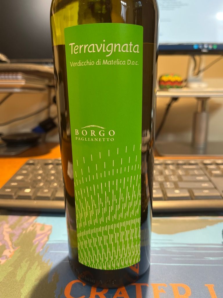 2021 Borgo Paglianetto Verdicchio di Matelica Terravignata, Italy ...