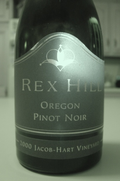 2000 Rex Hill Pinot Noir Jacob-Hart Vineyard, USA, Oregon, Willamette ...