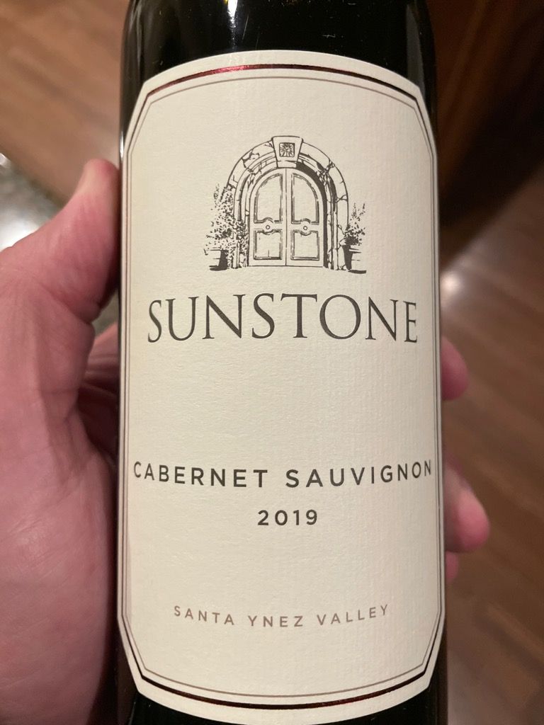 2019 Sunstone Vineyards and Winery Cabernet Sauvignon Santa Barbara ...