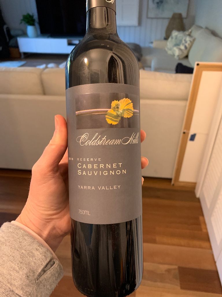 2016 Coldstream Hills Cabernet Sauvignon Reserve, Australia, Victoria ...