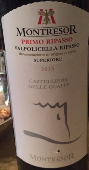 2014 Giacomo Montresor Ripasso della Valpolicella Primo Ripasso ...