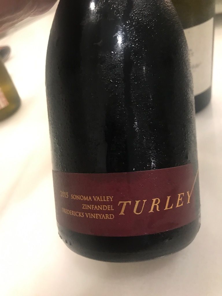 2015 Turley Zinfandel Fredericks Vineyard, USA, California, Sonoma ...