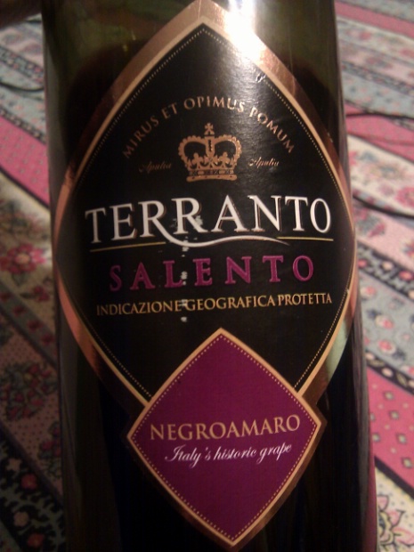 2011 Terranto Salento IGT, Italy, Puglia, Salento IGT - CellarTracker